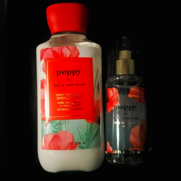 Bath & Body Works | Bath & Body | Bbw Poppy Body Spritz Lotion | Poshmark